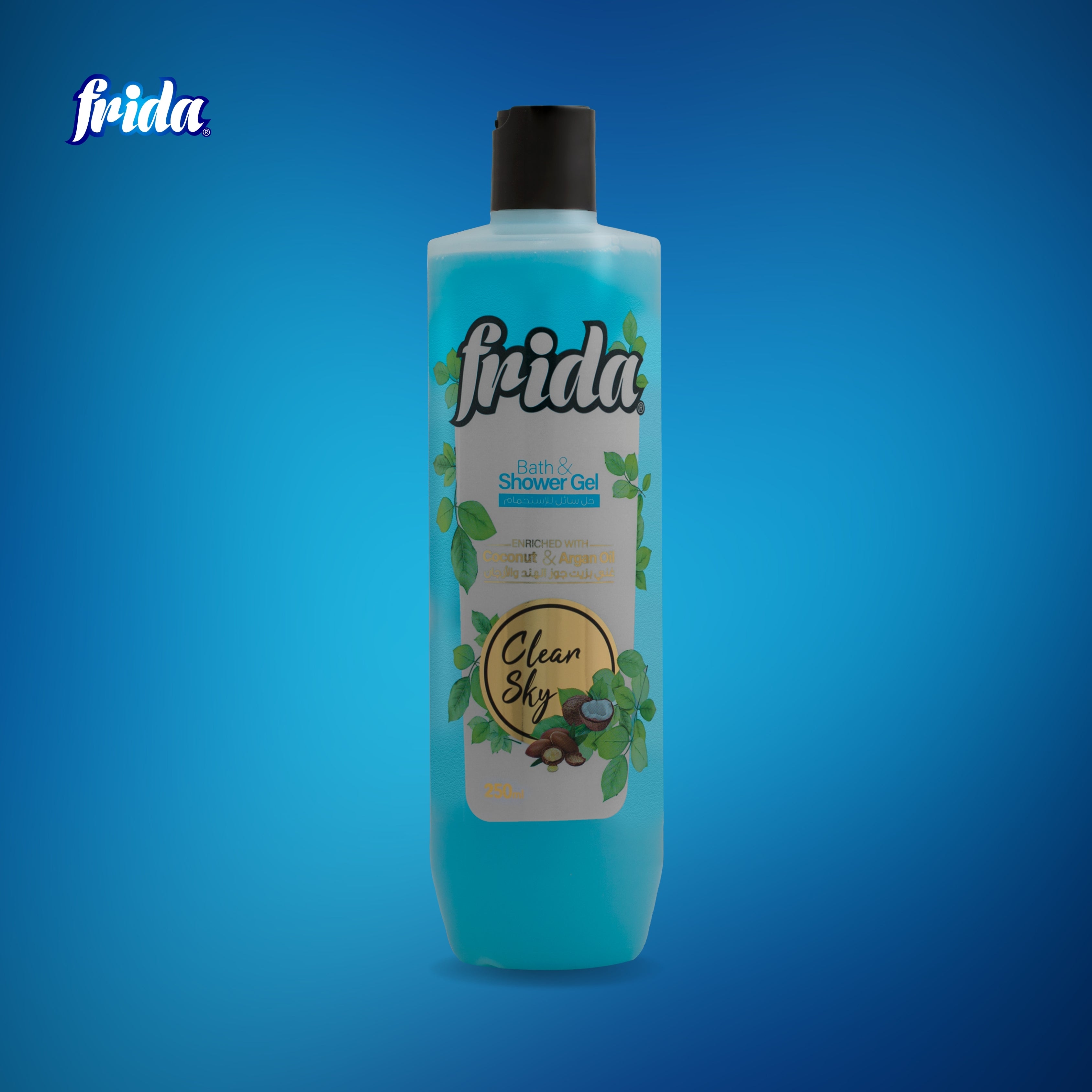 Frida Bath & Shower Gel – Clean Sky (250ml)